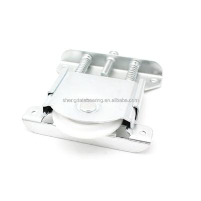 China Low Noise Nylon Plastic Sliding Door Roller Wheels for Kitchen Cabinet and Wardrobe Closet for sale