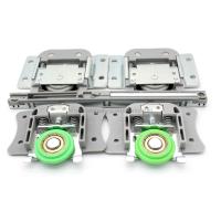 China Plastic Nylon Sliding Door Roller Wheel Set with Bearings Low Noise for Cabinet and Wardrobe for sale