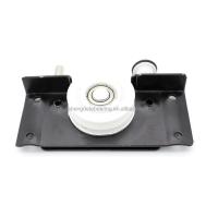China Plastic Nylon Sliding Door Roller Wheel Set with Bearings Low Noise for Cabinet and Wardrobe for sale