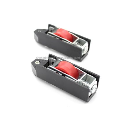 China OEM Aluminium Sliding Window Nylon Roller Wheel Bearing Pulley Assembly for Glass Door for sale