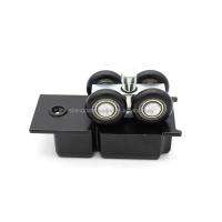 China High Speed Aluminium Sliding Window Nylon Pulley Wheels with Sealed Bearings Long Life for sale