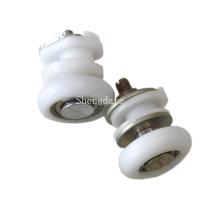 China Smooth Nylon Window Roller Wheel Ball Bearing for Aluminum Sliding Door for sale