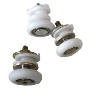 China Rueda de Ventana Corrediza Nylon Wheel Ball Bearing for Aluminum Sliding Door Roller Rodillo Deslizante Sudamérica for sale