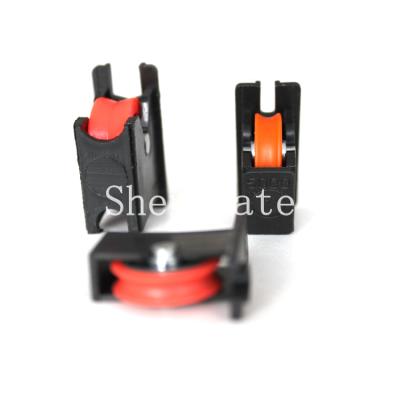 China Aluminum Sliding Door Nylon Window Roller with Sealed Ball Bearing Wheel Rodillo de Ventana Corrediza Latin America for sale