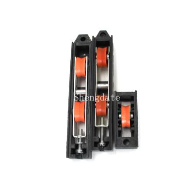 China Ball Bearing Nylon Window Door Roller Wheel for Sliding Aluminum Hardware Rueda Deslizante Latin America Market for sale