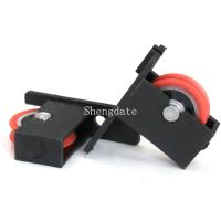 China Ball Bearing Nylon Window Door Roller Wheel for Sliding Aluminum Hardware Rueda Deslizante Latin America Market for sale