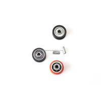 China Ball Bearing Nylon Pulley Wheel Aluminum Sliding Window Door Roller Rodillo para Ventana Corrediza Latin America for sale