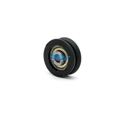 China Window Sliding Roller Nylon Wheel Ball Bearing for Aluminum Doors Rueda Corrediza Mercado Sudamericano for sale