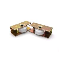 China Nylon Bearing Wheel for Aluminum Sliding Window Door Rollers Rueda Deslizante con Cojinete South America for sale