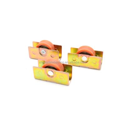 China Ball Bearing Nylon Window Wheel Aluminum Sliding Door Rollers Rueda Deslizante para Ventana Corrediza Mercado Sudamericano for sale