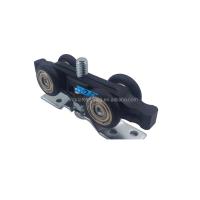 China Heavy Duty Door and Window Hardware Slide Door Double Wheels Nylon Pulley Rollers Sliding Aluminum Window Roller for sale