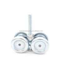 China Freezer Cold Room Sliding Door Roller Stainless Steel Bracket Nylon Pulley for Chiller Storage Door for sale
