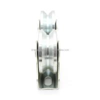 China Freezer Cold Room Sliding Door Roller Stainless Steel Bracket Nylon Pulley for Chiller Storage Door for sale