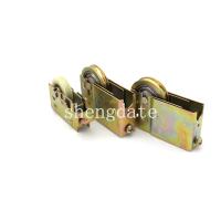 China Silent Nylon Cage Sliding Roller for Curtain Track Smooth Curtain Carrier with Hooks for sale