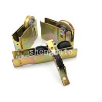 China Double Bearing Sliding Window Pulley Corrosion Resistant Aluminum Roller for Coastal Areas for sale