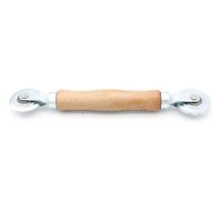 China OEM Galvanized Sliding Door Roller Modern Decorative Pulley with Low Noise 1mm Thickness for Barn Door for sale