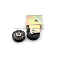 China Mini Plastic Nylon Roller Wheel for Sliding Window Cabinet Door Pulley Hardware for sale