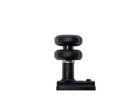 China Double Wheel Nylon Sliding Door Roller System, Heavy Duty Plastic Roller for Window for sale