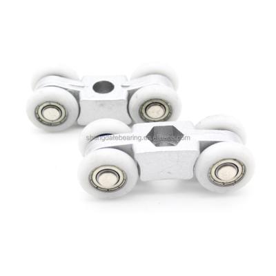 China Plastic Window Roller  Frame Anti-Derailment Slide Roller for Shower Enclosure Door for sale
