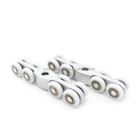 China Sliding Window Roller Nylon Ball Bearing Slide Roller for Closet Sliding Door for sale