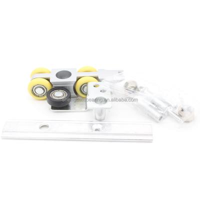 China Sliding Window Roller Zinc Alloy for Barn Door Long-Lasting Slide Roller with Nylon Ring for Shower for sale