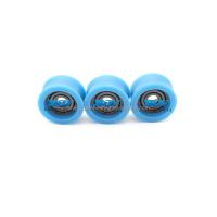 China Sliding Window Roller Zinc Alloy for Barn Door Long-Lasting Slide Roller with Nylon Ring for Shower for sale