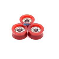 China Sliding Window Roller Zinc Alloy for Barn Door Long-Lasting Slide Roller with Nylon Ring for Shower for sale