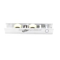 China Black Balcony Wheels for Glass Door Silent Nylon Sliding Roller with Bearing for sale