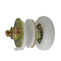China 1125 Tempered Glass Shower Room Sliding Door Pulley Nylon Ball Bearing Wheel for sale