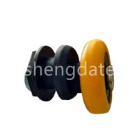 China Box Plastic Shower Cabin Parts Wheels Plastic Roller Wheel Sliding Shower Room Door Wheels for sale