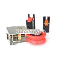 China L25 L20 track window plastic sliding door for sliding nylon roller for sale