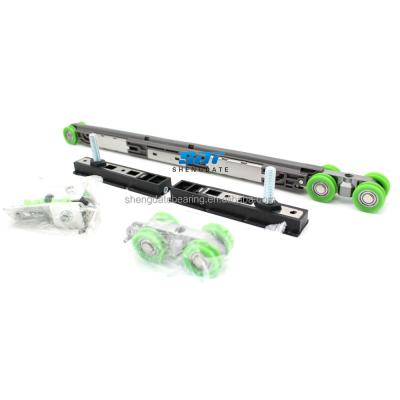 China Sliding Door Roller Mechanism with Nylon Wheels and Bearings for sale