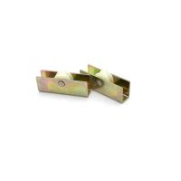 China Heavy Duty Aluminum U Groove Double Nylon Pulley Sliding Door Roller for sale