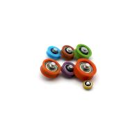 China Heavy Duty Aluminum U Groove Double Nylon Pulley Sliding Door Roller for sale