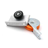 China Hardware Roller  Aluminum Sliding Window Nylon Rollers With 608 Bearing Wheel for sale