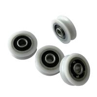 China Aluminium Window Sliding Galvanized Guide Gate Wheels U Groove Track for sale
