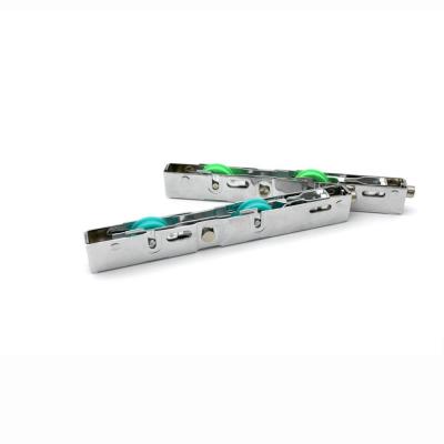 China Adjustable Sliding Double Nylon Door Roller for sale