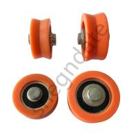 China POM Nylon Bearing Plastic Coated Wheel Sliding Door Roller for sale