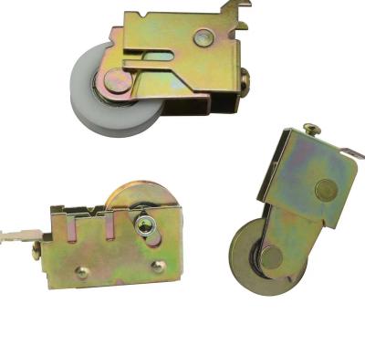 China Window Door Pulley Wheel Fitting Window Roller Sliding Door Accessories Adjustable Nylon Roller for sale