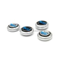 China Precision Sliding Window Rollers with UV Groove Nylon Wheels and Reinforced Iron Housing for sale