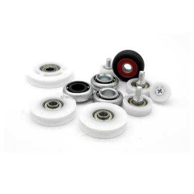 China Heavy-Duty Tandem Rollers for Windows Featuring UV Groove Nylon and Steel Encasing Window Sliding Door Wheel Roller for sale