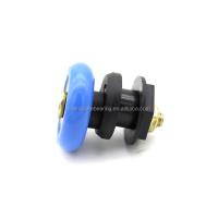 China Durable Nylon Sliding Door Pulley with Metal Bearing for Windows and Doors for sale