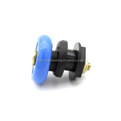 China Durable Nylon Sliding Door Pulley with Metal Bearing for Windows and Doors for sale
