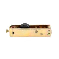 China V Groove Sliding Door Window Roller South America Window Hardware Zinc Plated L25 Aluminum Window Rollers for sale