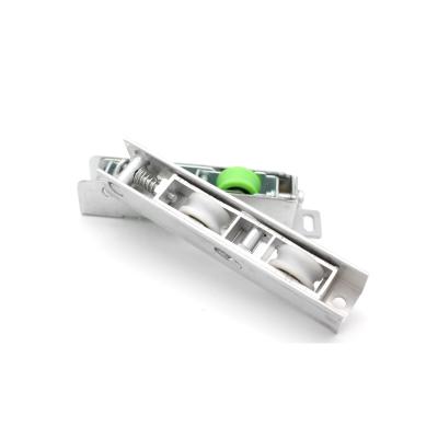 China Modern Design Aluminium Sliding Window and Gate Pulley with Plastic Roller Wheel for sale