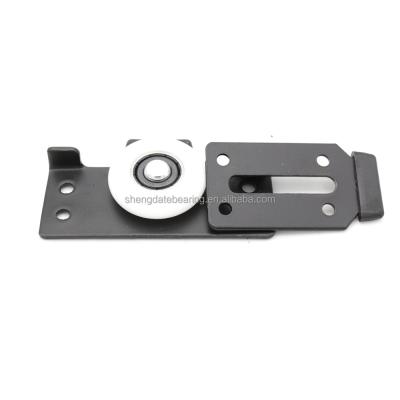 China Adjustable Stainless Steel Sliding Door Rollers Low Noise Durable Modern Design Furniture Hardware 5 Year Warranty for Door for sale