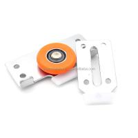 China Adjustable Stainless Steel Sliding Door Rollers Low Noise Durable Modern Design Furniture Hardware 5 Year Warranty for Door for sale