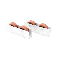 China Factory Direct Sales Middle East Africa Market Aluminum Sliding Window Roller V Groove Window Pulleys Bearings Rollers for sale