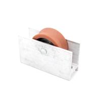 China Factory Direct Sales Middle East Africa Market Aluminum Sliding Window Roller V Groove Window Pulleys Bearings Rollers for sale