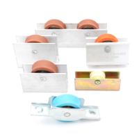 China Factory Direct Sales Middle East Africa Market Aluminum Sliding Window Roller V Groove Window Pulleys Bearings Rollers for sale
